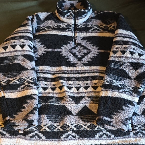 Wrangler | Sweaters | Wrangler Black And Gray Zip Up Sweater | Poshmark